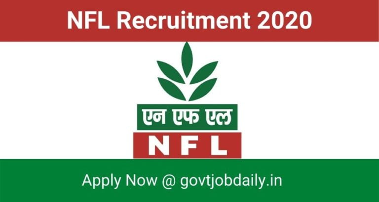 NFL Recruitment 2020 Apply for 40 Engineer & Manager Post